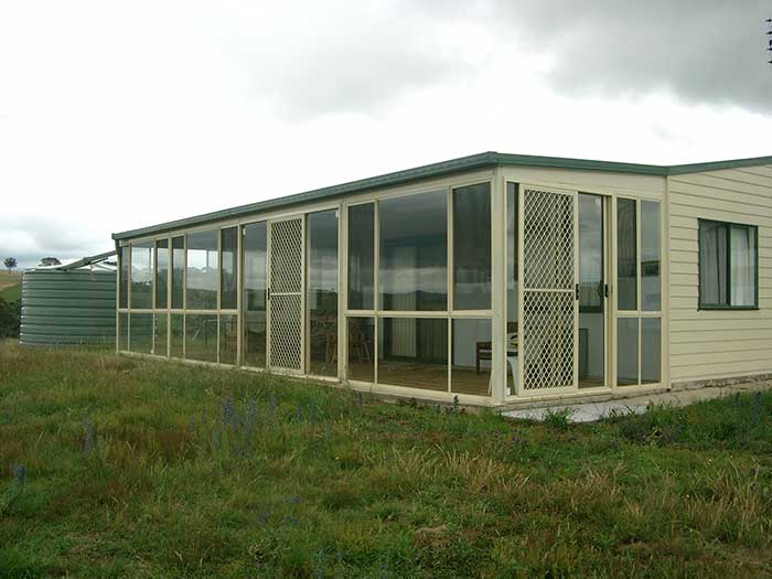 Glass rooms - HiTech Verandas Patios Sheds