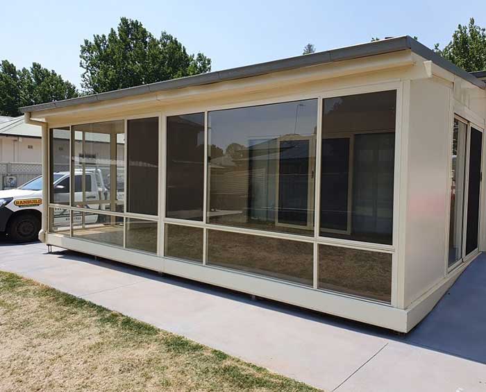 Glass rooms - HiTech Verandas Patios Sheds